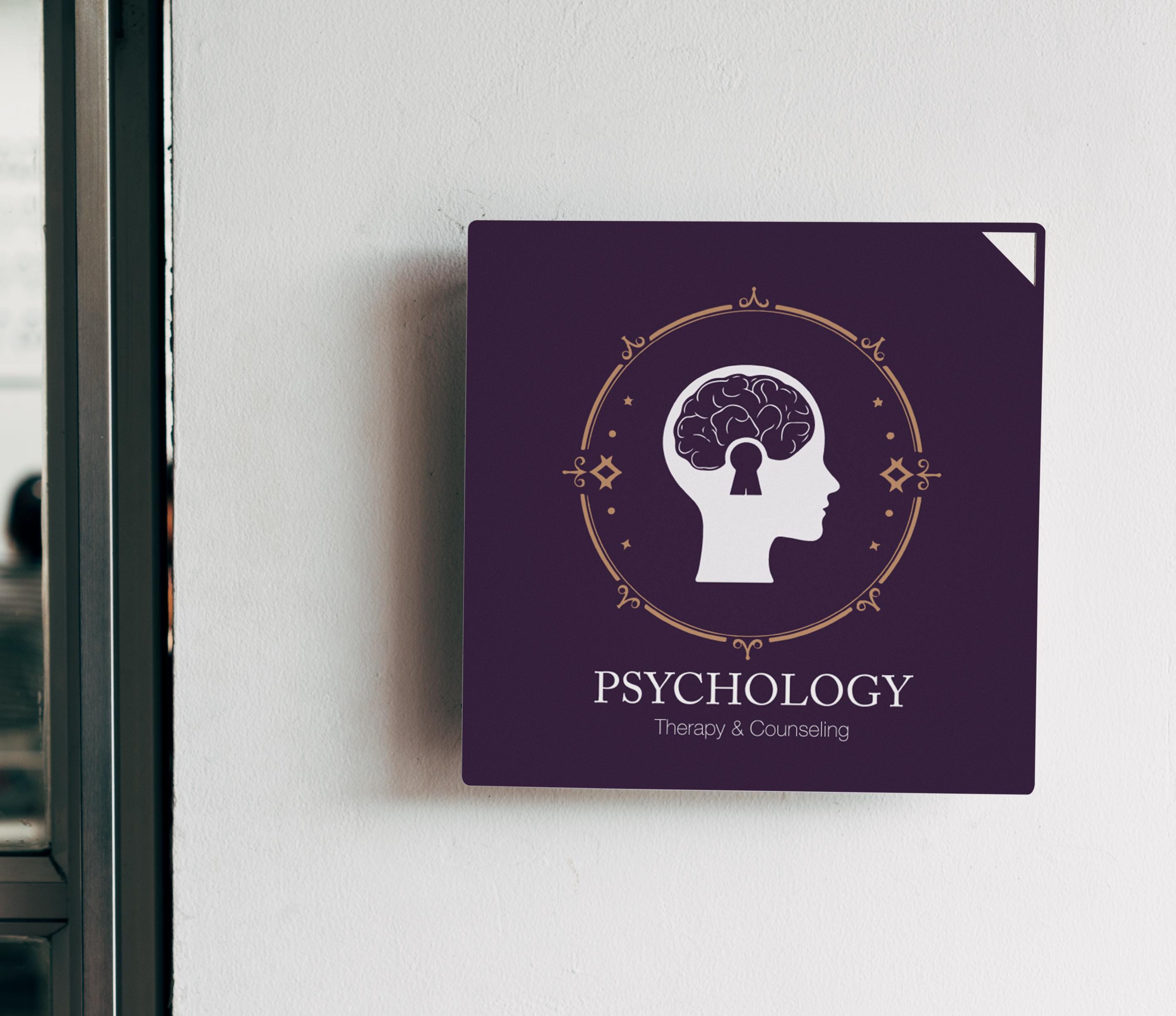 Modern Psychiatry Logo / Psychotherapy Logo / Logo for Therapists ...