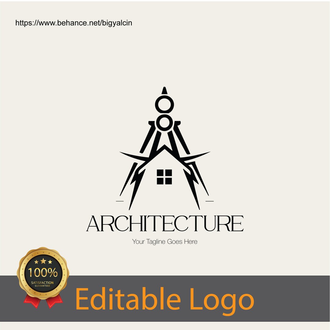 Elegant Compass Logo Perfect for Architects Creations / Modern ...