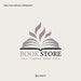 Custom Book Logo Tailored for Book Lovers and Bookstores / Literary ...