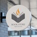 Editable Book Logo Design: Author, Blogger, Bookstore - Etsy