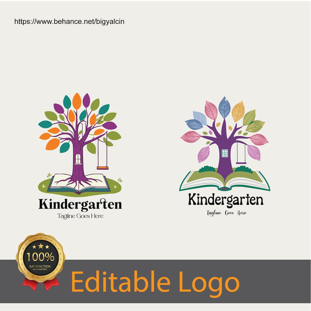 Cute Kindergarten Logo Kit - Classroom Decor Essentials / Custom ...