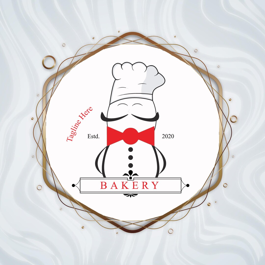 Bakery Logo Design / Chef Logo / Kitchen Logo / Catering Logo - Etsy