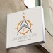 Professional Architect Logo Set Featuring Stylish Compass Designs ...