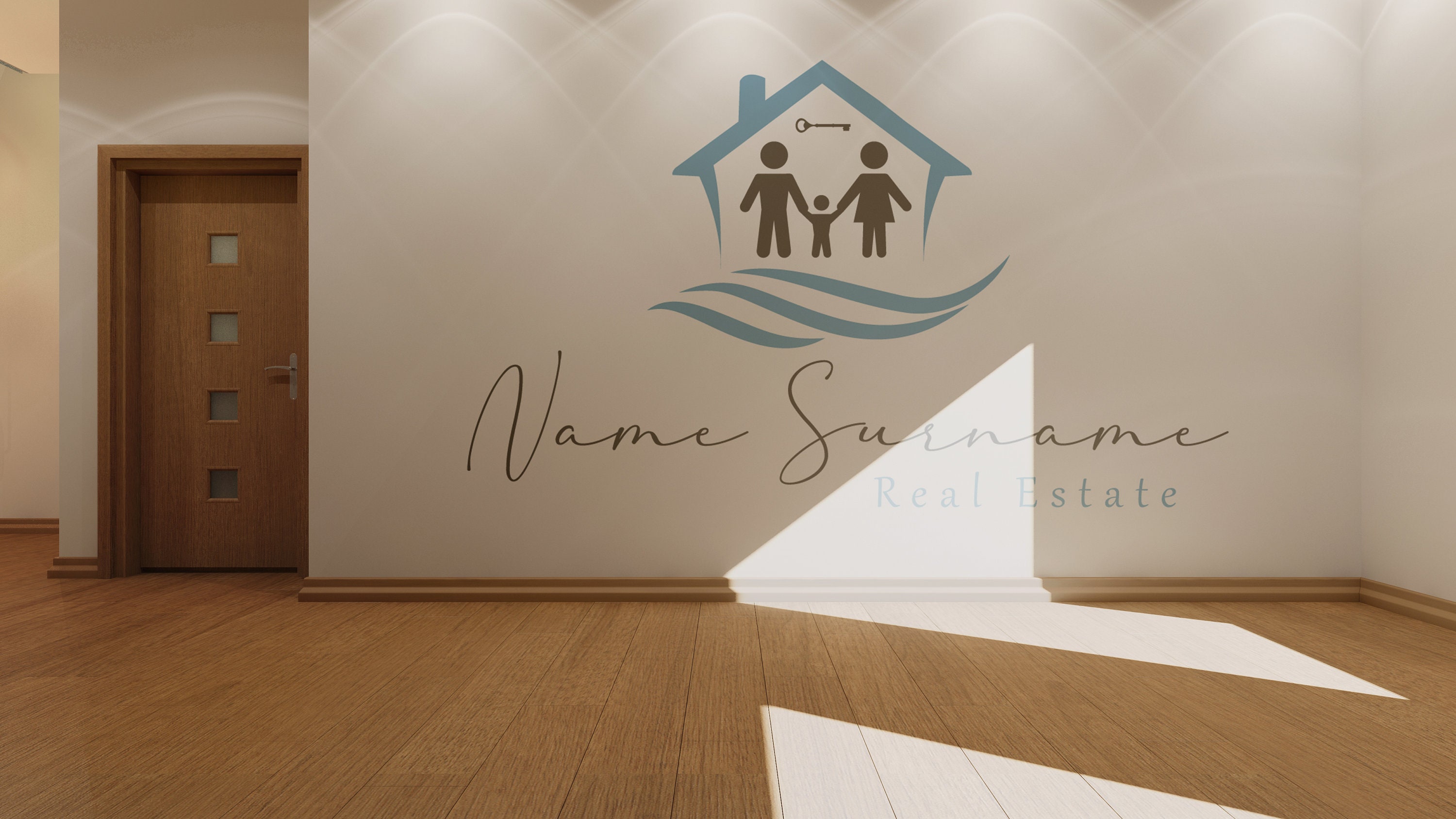 Luxury Real Estate Logo / Chic Realtor Logo Design / House Logo ...