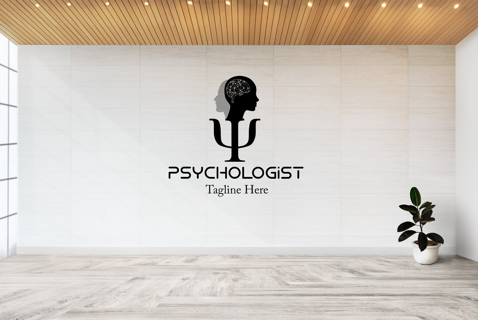 Psychologist Logo Design / Mental Health Logo / Editable Life Coach ...