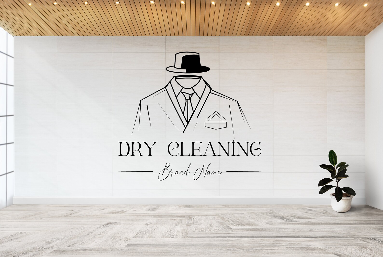 Dry Cleaning Logo / Clothes Washing Logo / Dry Cleaner Logo Design ...