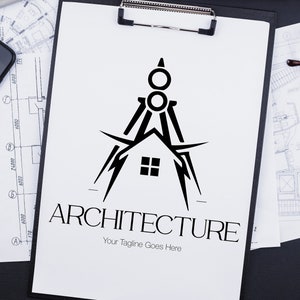 Elegant Compass Logo Perfect for Architects Creations / Modern ...