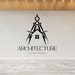 Elegant Compass Logo Perfect for Architects Creations / Modern ...