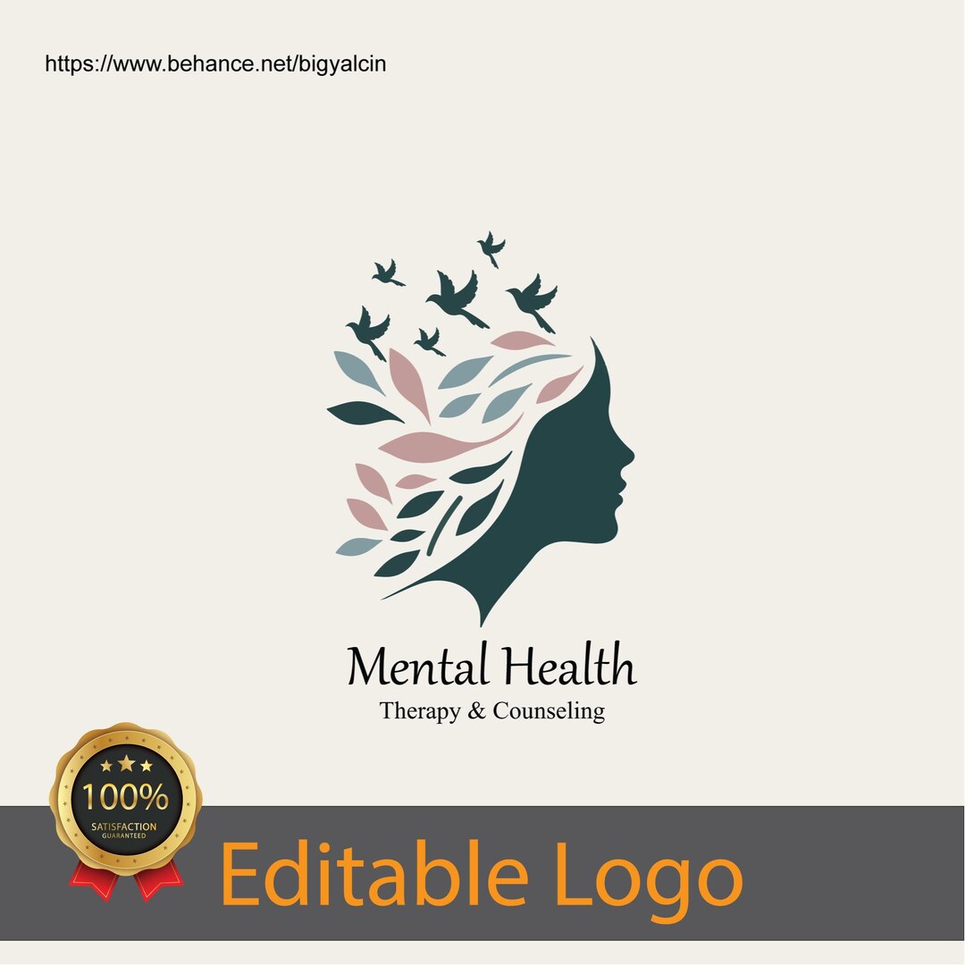 Therapist & Counselor Logo / Psychology Logo Design / Holistic Logo ...
