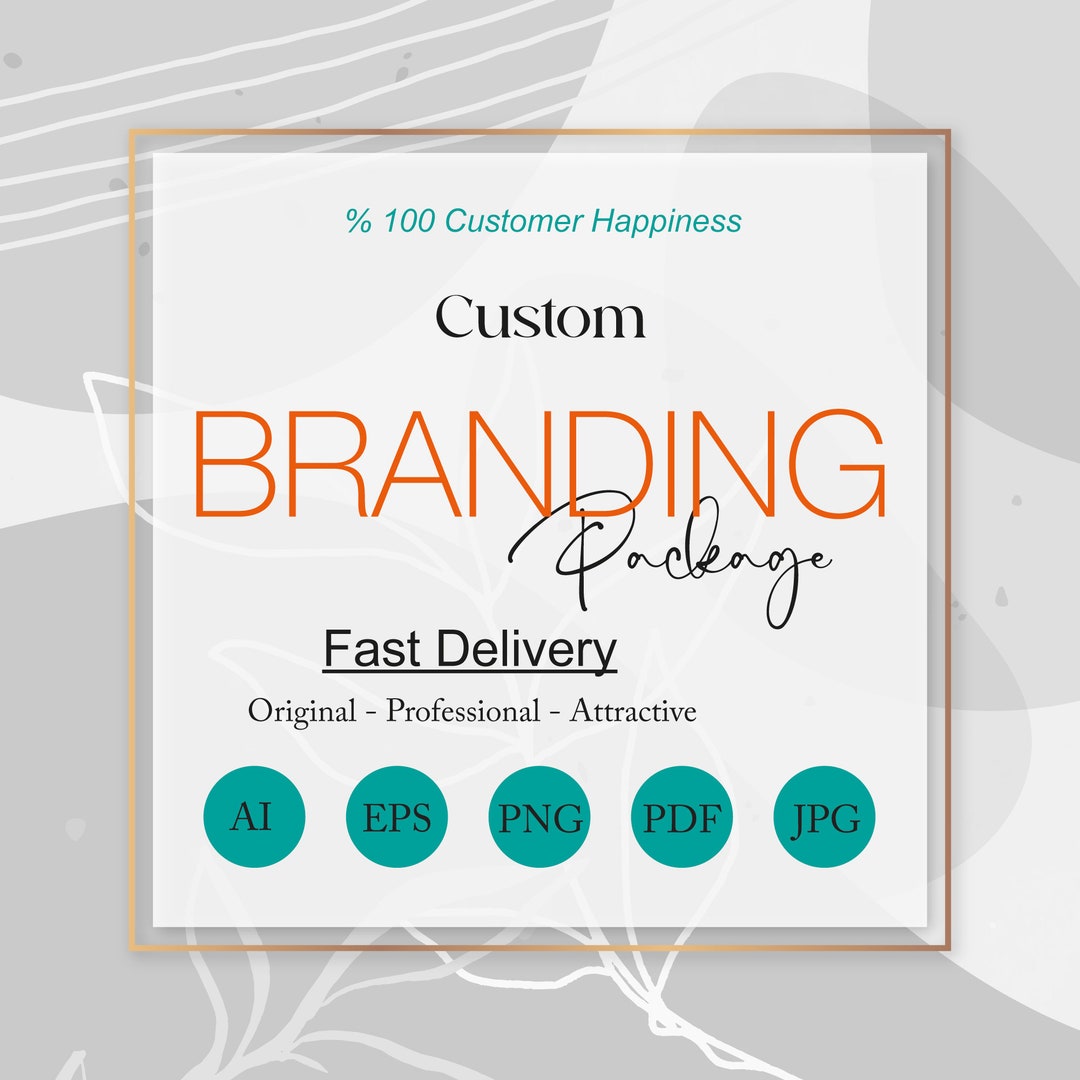 Custom Brand Identity Package: Logo, Flyers, Business Card Design - Etsy