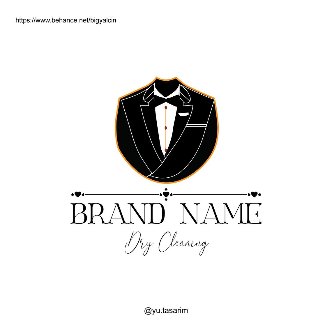 Logo for Dry Cleaning / Tuxedo Logo / Dry Cleaner Logo Design / Tailor ...