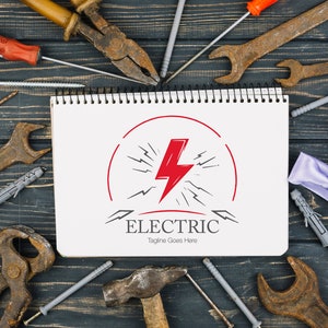 Modern Electrical Logo Design - Customizable Logo for Electricians ...