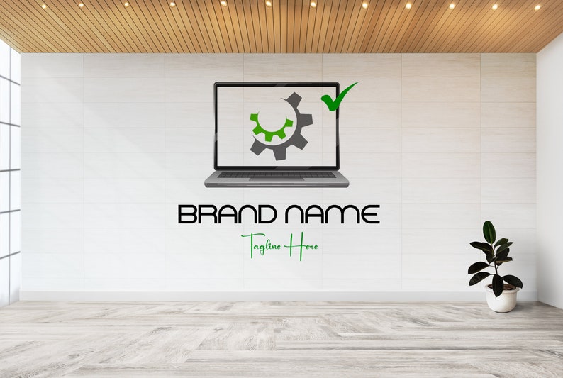 Computer Logo Design / Computer Repair Logo / Computer Service Logo ...