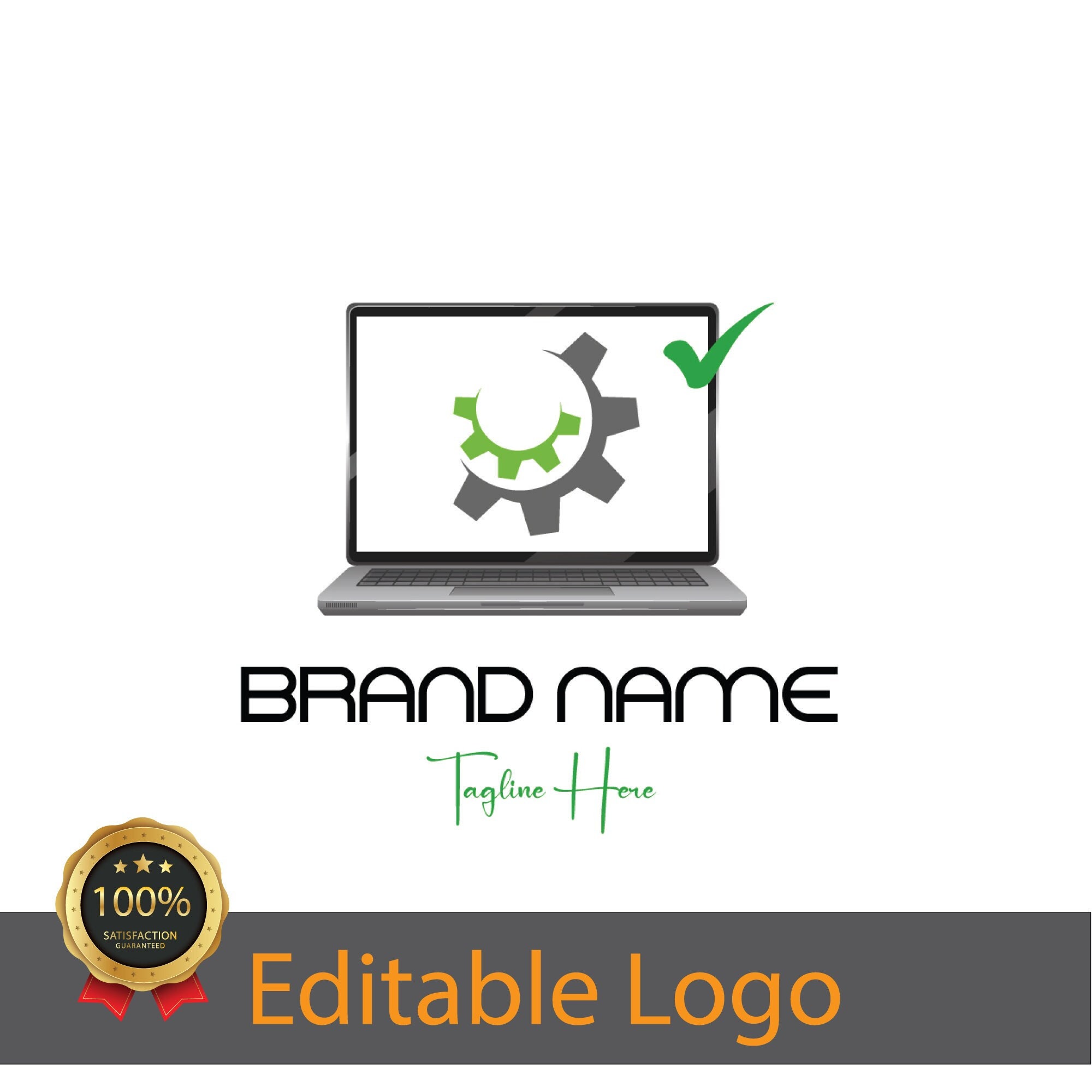 Computer Logo Design / Computer Repair Logo / Computer Service Logo ...