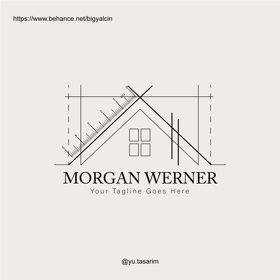 Sleek Architech Logo Design Custom Business Branding / Modern ...