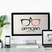Eyeglasses Logo Design / Diy Oculist Logo / Medical Eye Logo ...