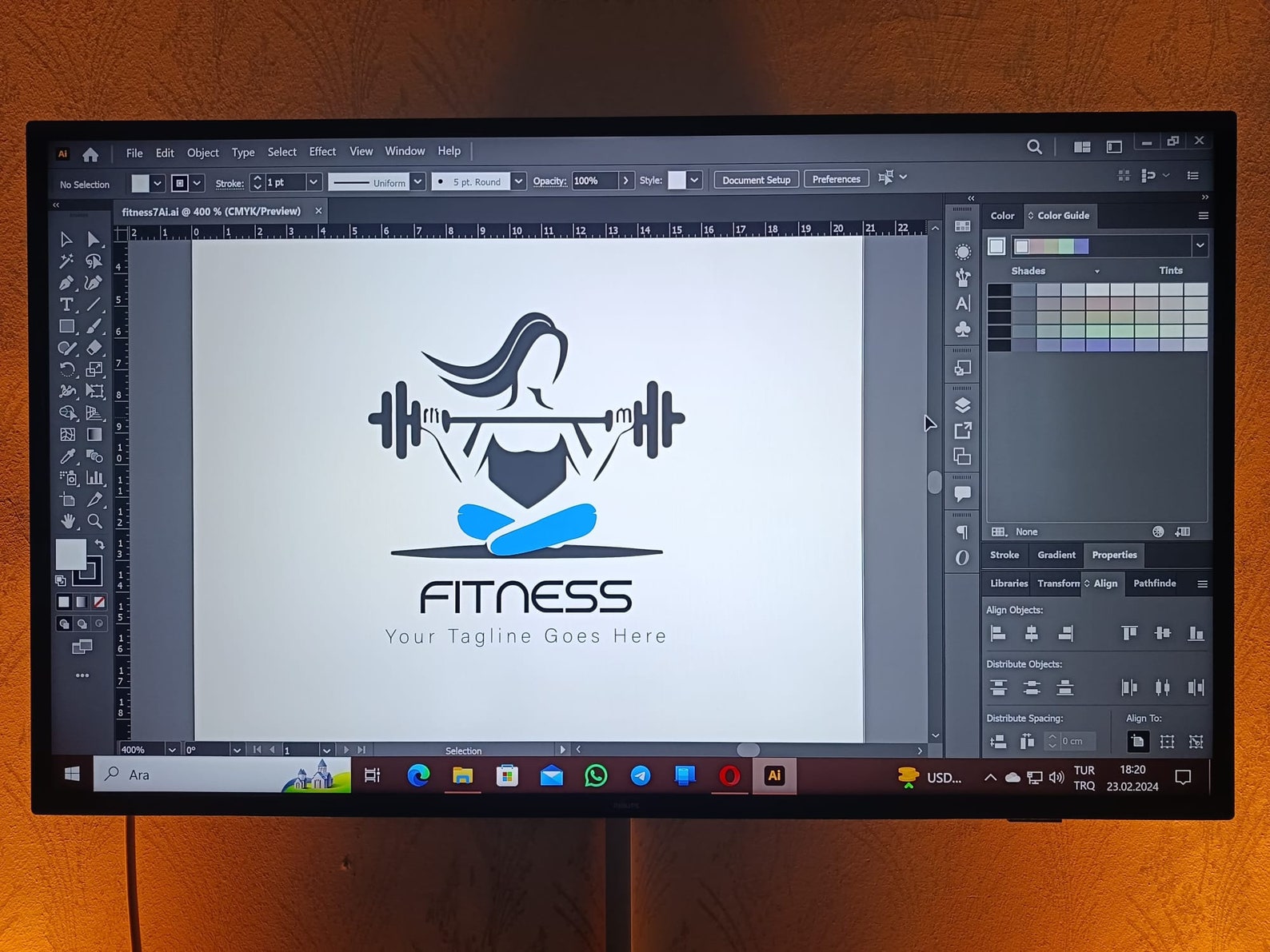 Fitness or Spa Logo Design - Professional Athletic Branding ...