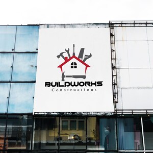 Editable Construction Logo / Logo for House Repair / Renovation Logo ...