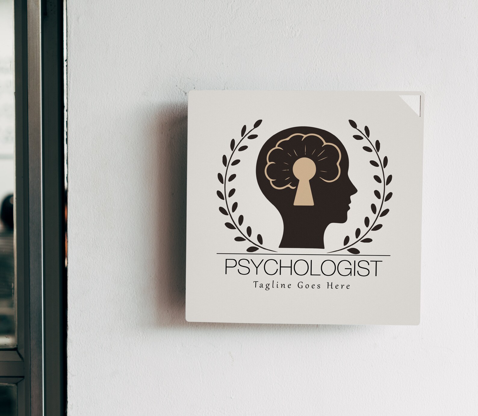 Unique Psychiatrist Logo Design Gift Idea for Therapists / Stylish ...