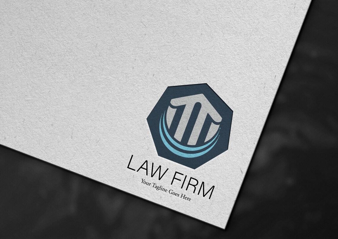 Custom Law Firm Logo Design: Professional Attorney Branding (AI, PDF ...