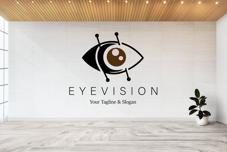 Optometry Logo Design / Editable Optician Logo / Optometrist Logo ...