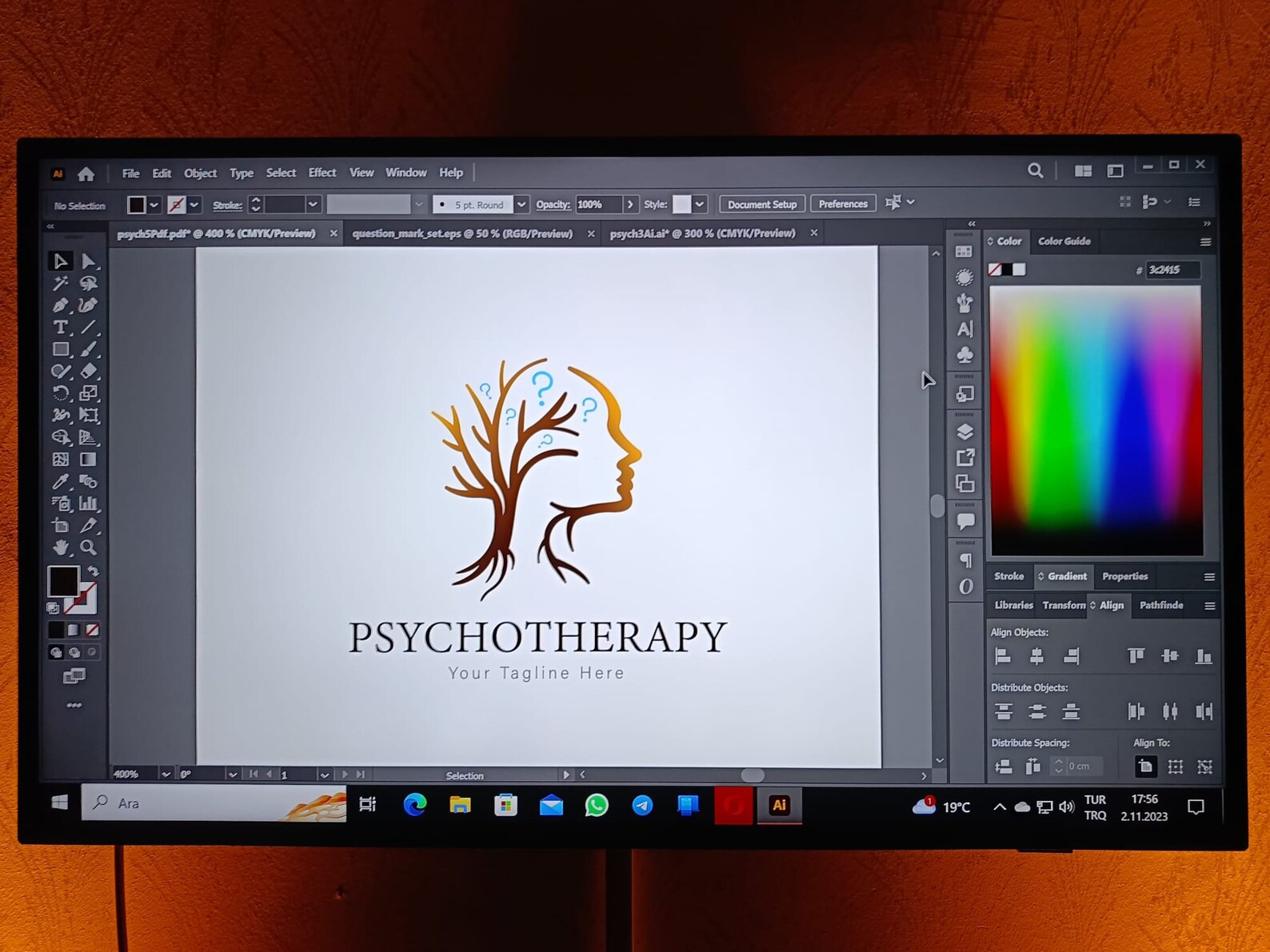 Psychologist Logo / Tree of Life Logo Design / Counseling Logo ...