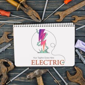 Electrician Logo Design Service - Custom Business Branding / Custom ...