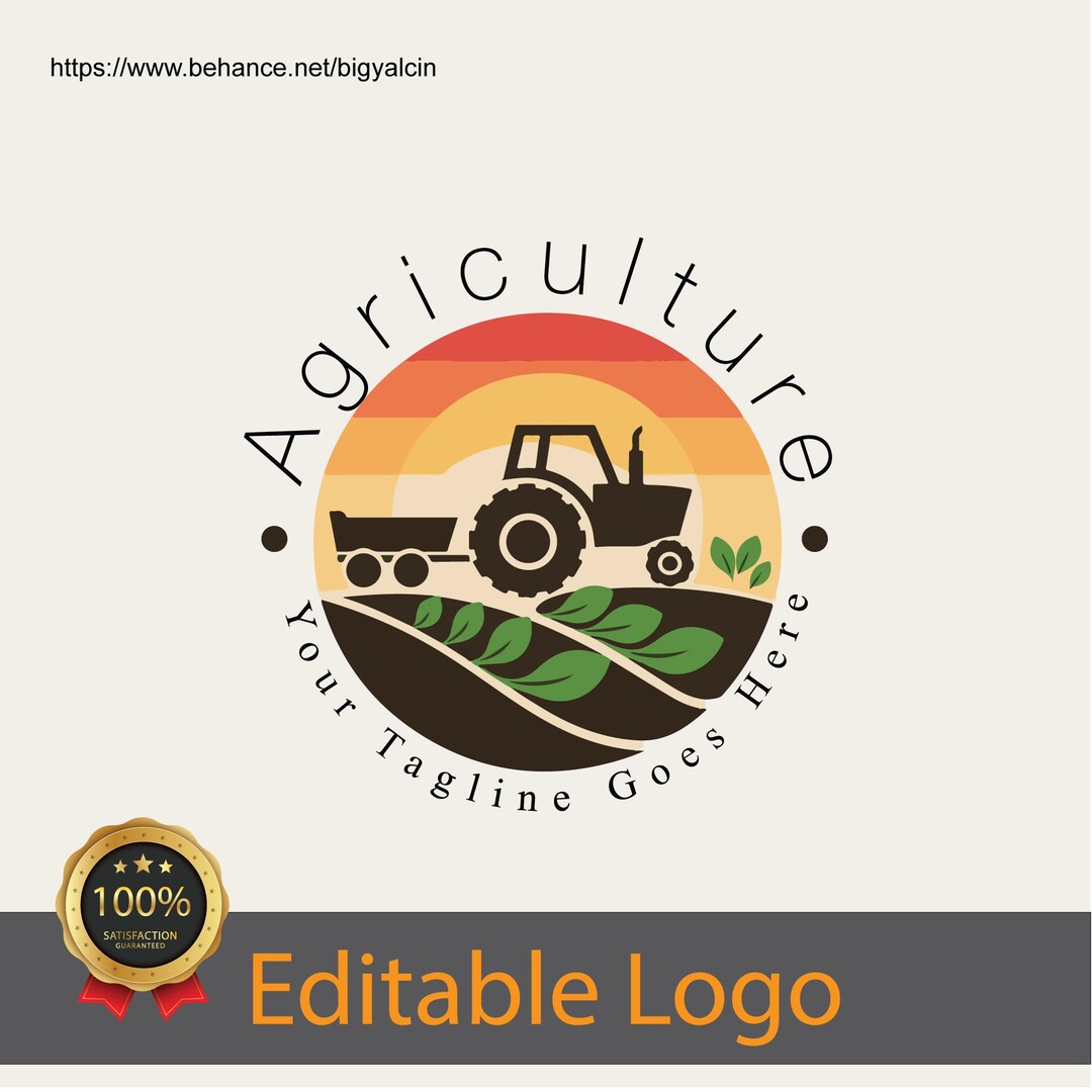 Unique Farm Logo Design / Agriculture Logo for Farmstead Business ...