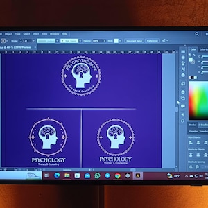 Modern Psychiatry Logo / Psychotherapy Logo / Logo for Therapists ...