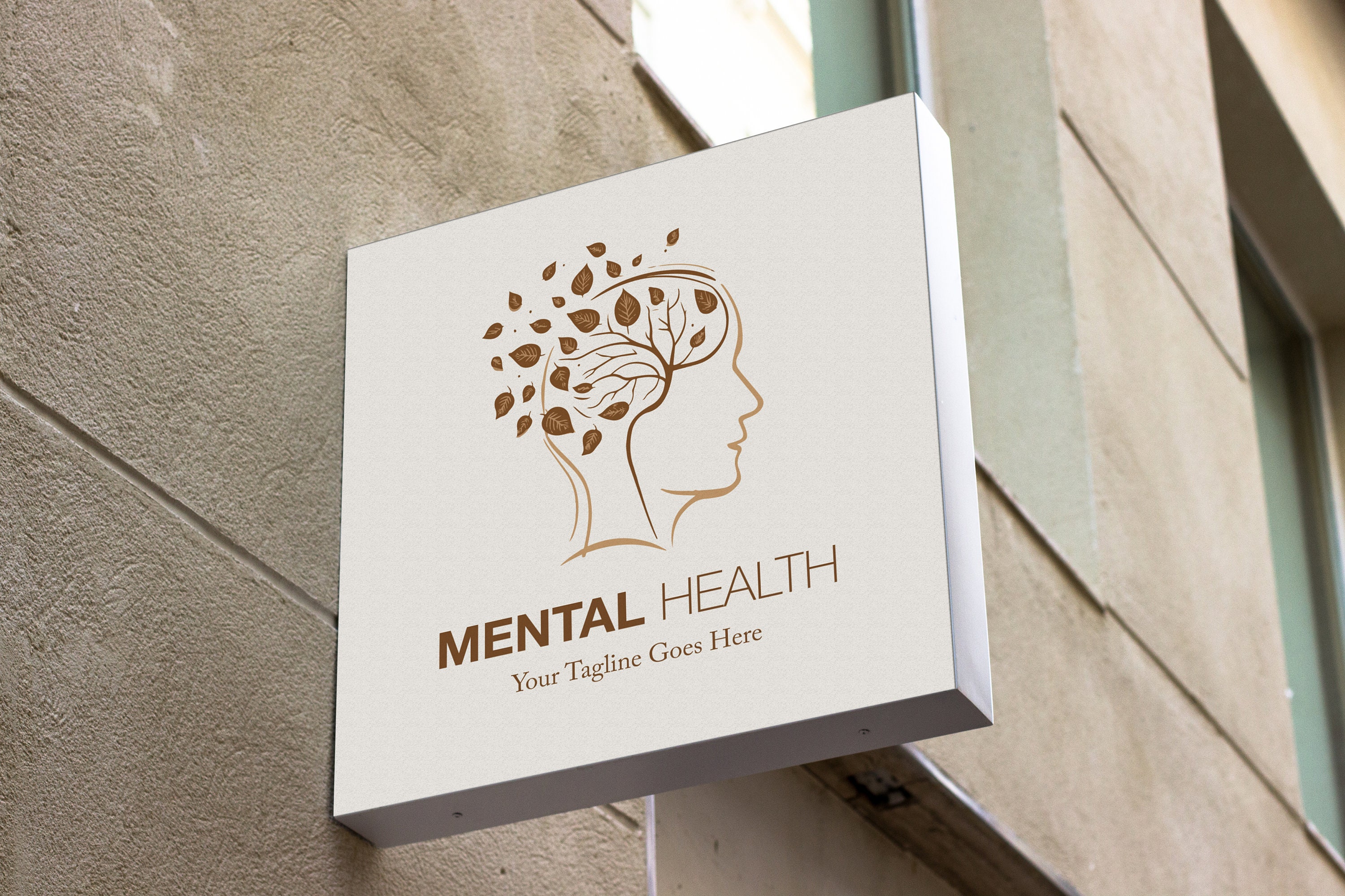 Chic Psychologist Logo Design - Modern Psychology Badge / Spread ...