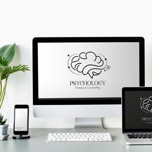 Mindful Therapy Logo Design for Mental Health Professionals / Brain ...