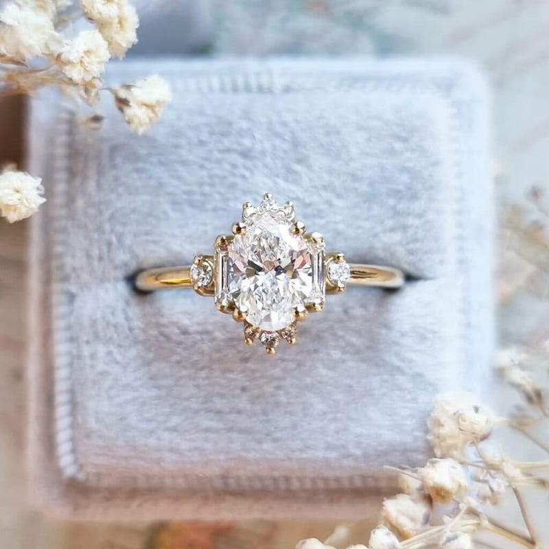 Masonite Engagement Ring - Etsy
