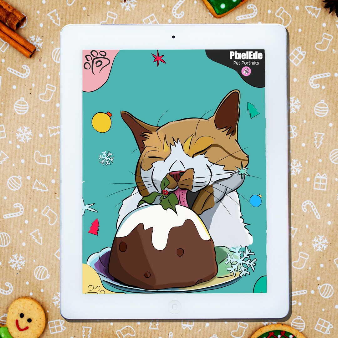 Printable Colouring Sheets 5 X Fun Christmas Themed Dog and Cat ...