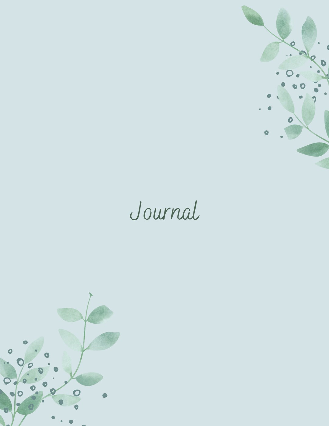 Digital Journal, Journal Template Digital, Editable Journal - Etsy