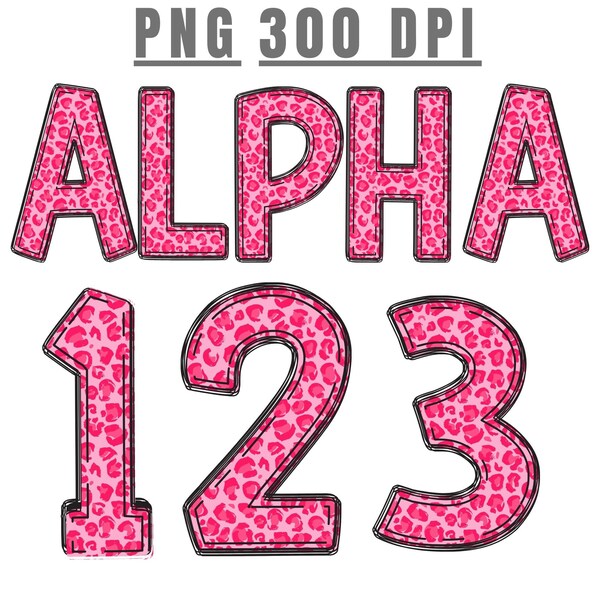 Animal Print Letters - Etsy