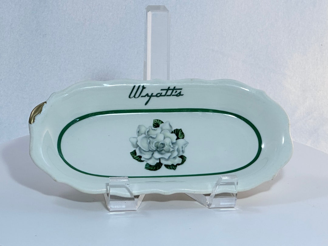 Kintsugi Wyatt's Cafeteria Restaurant Ware Small Long Plate 1950s ...