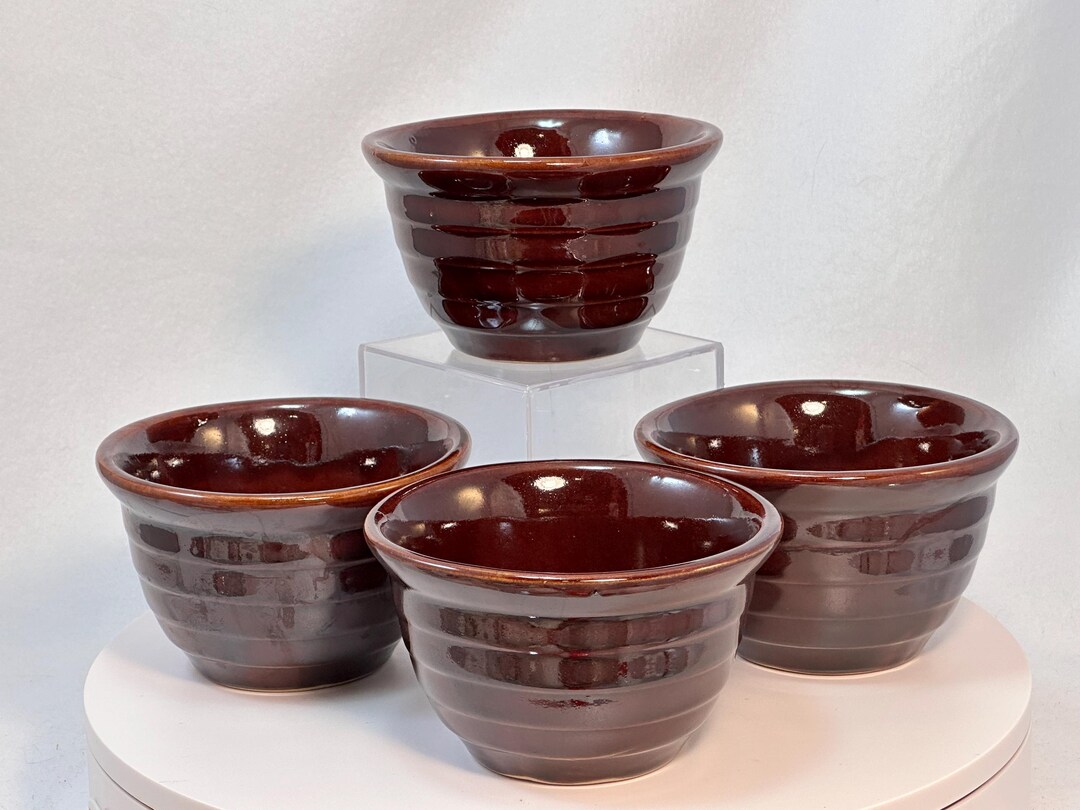 1930s Monmouth Pottery Bowl, Maple Leaf USA Stoneware, 5" Vintage ...