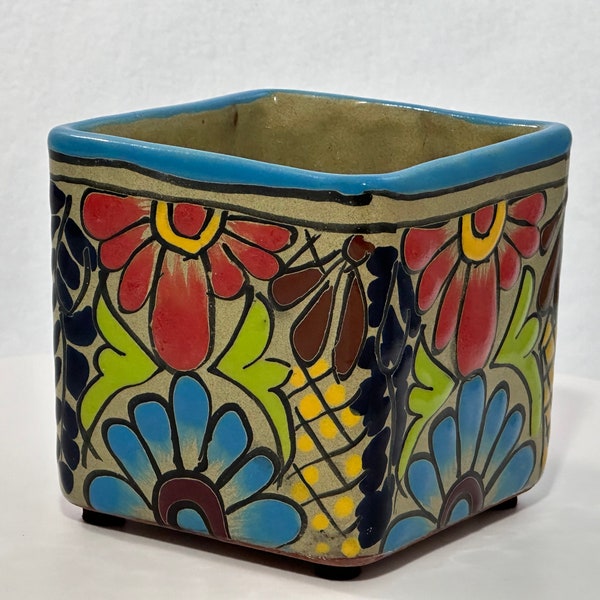 Mexican Pottery Planter - Etsy