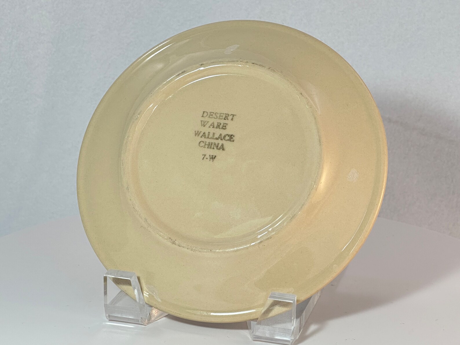 1940s Wallace China Acorns and Leaves 6 Desert Ware Side Plate ...