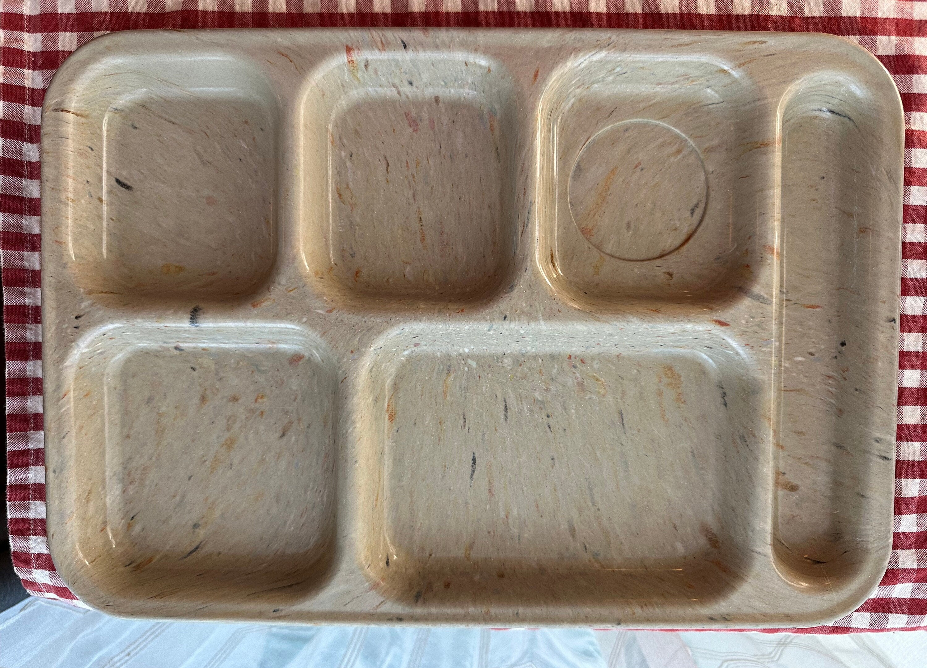 Confetti Melamine Melmac Cafeteria Tray by Dallas Ware 1960s - Etsy