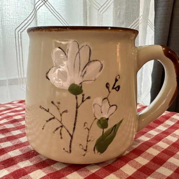 Wide Bottom Mug - Etsy