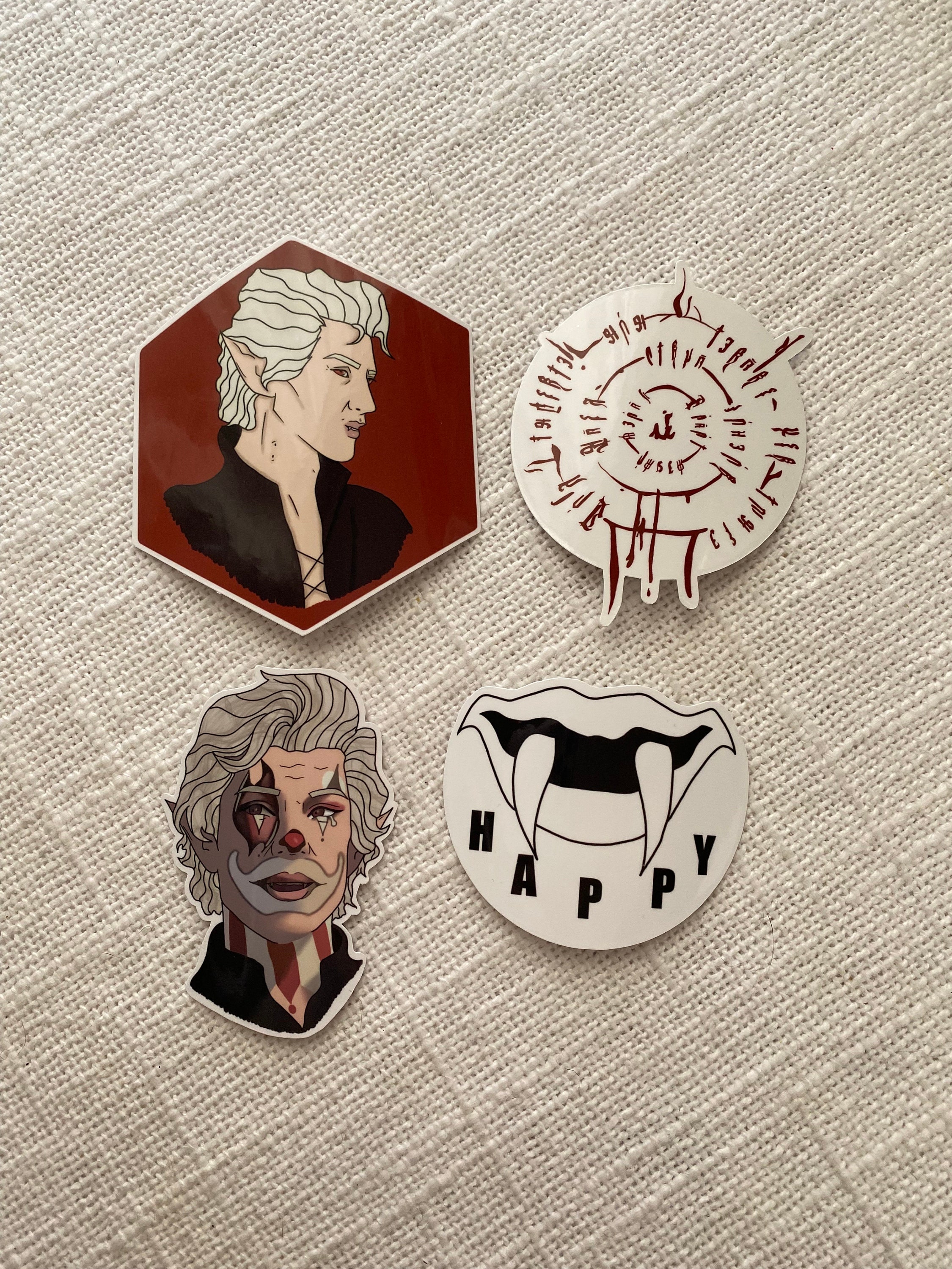 Baldur's Gate 3 Astarion Sticker Bundle - Etsy