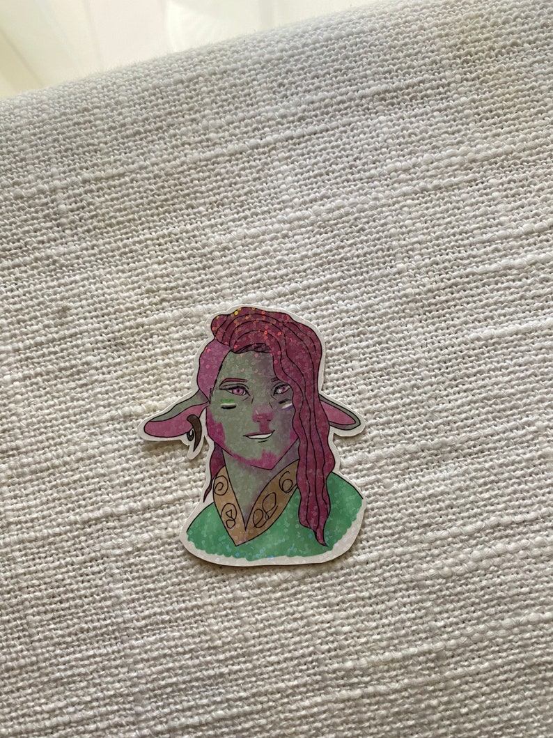 Caduceus Clay Sticker - Etsy