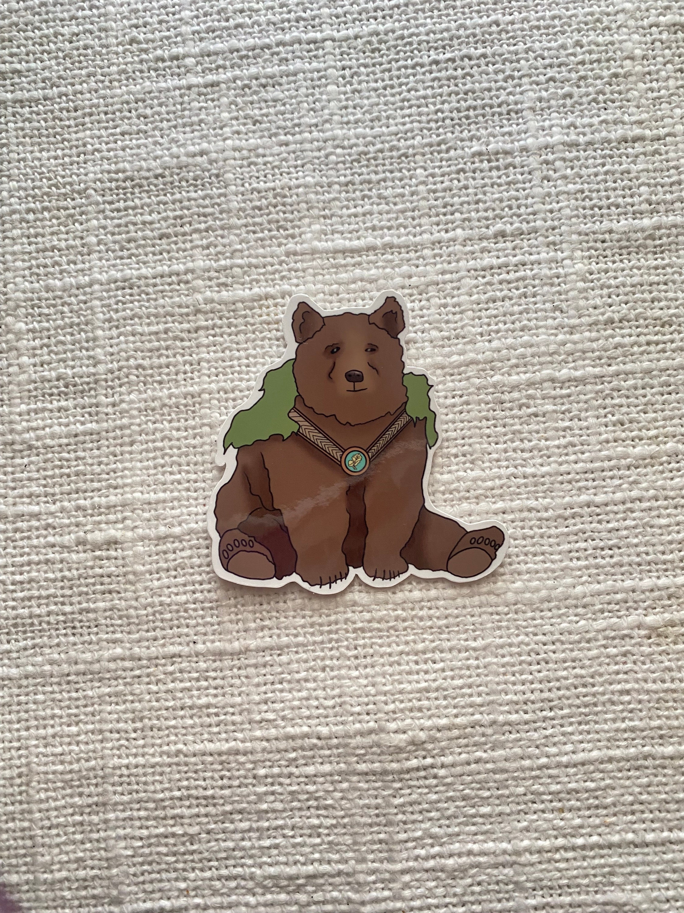 Baldur's Gate 3 Halsin Bear Sticker - Etsy