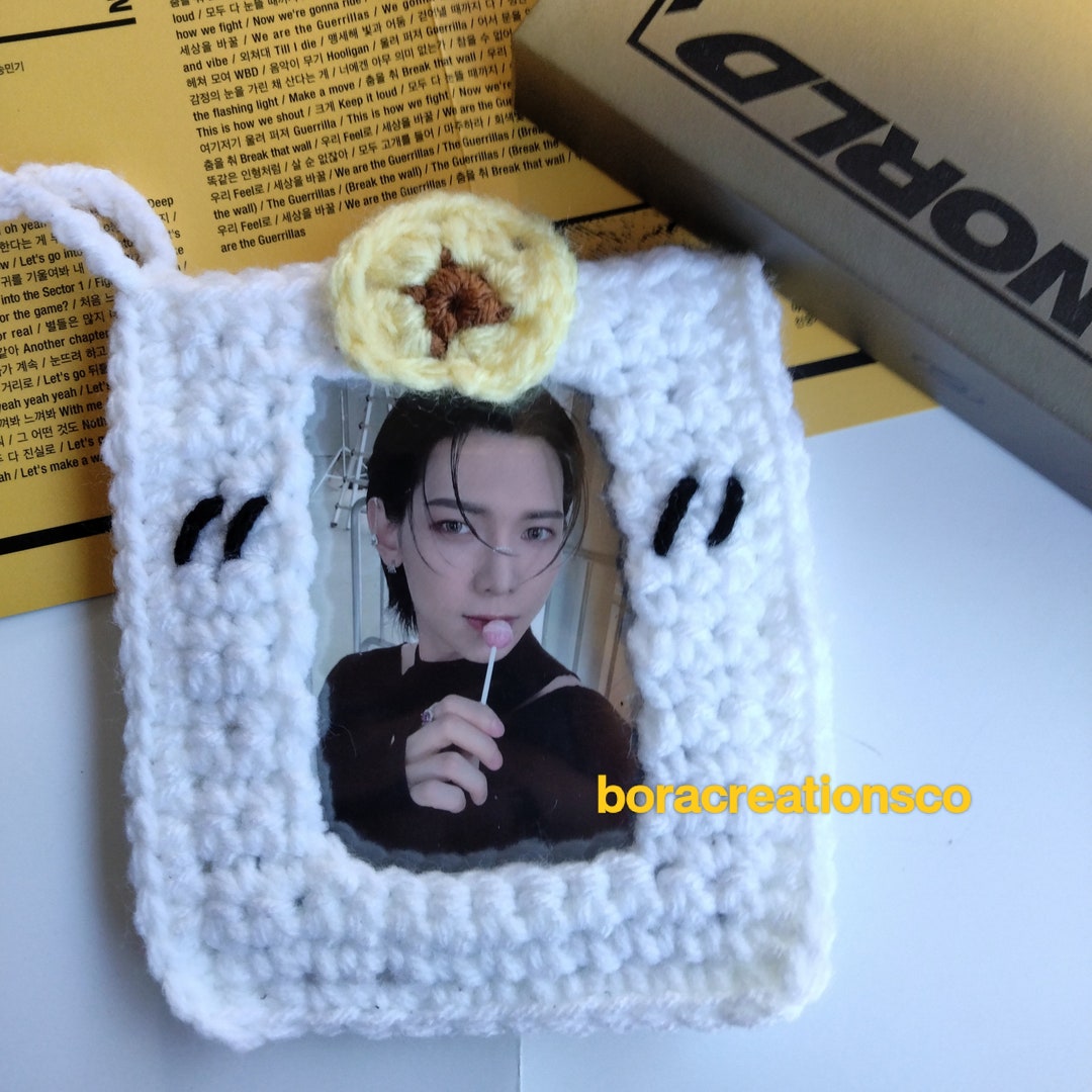 Ateez Yeosang Hehetmon Photocard Holders - Etsy