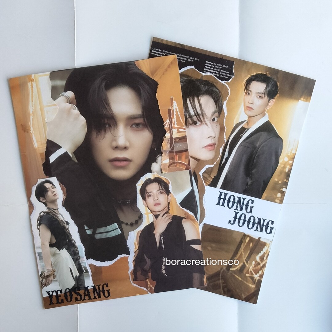 Kpop Binder Pages (ateez) - Etsy