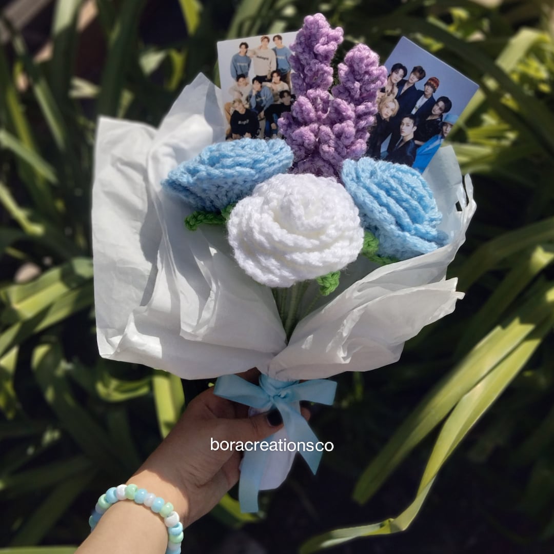 Kpop Crochet Flower Bouquets - Etsy