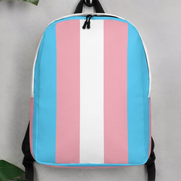 Trans Backpack - Etsy