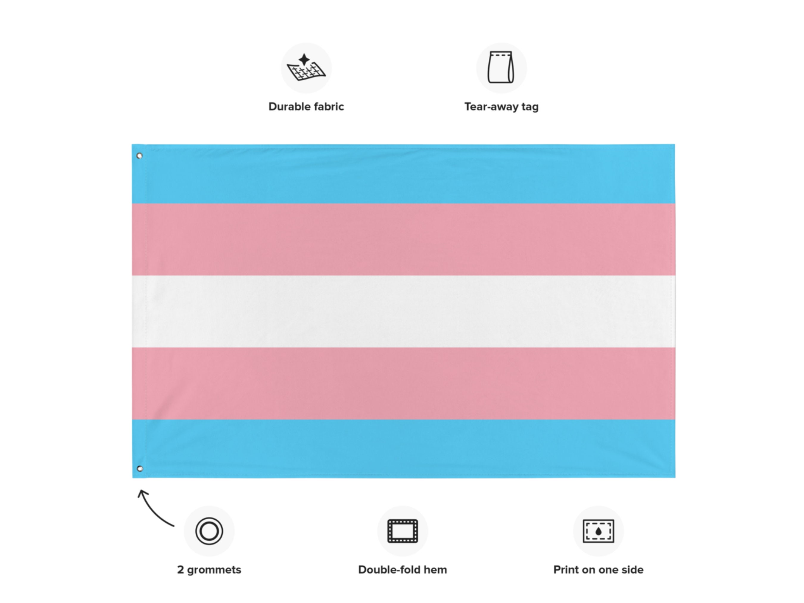 Trans Flag Transgender Flag Pride Flag Trans Pride Flag Pride Pride ...