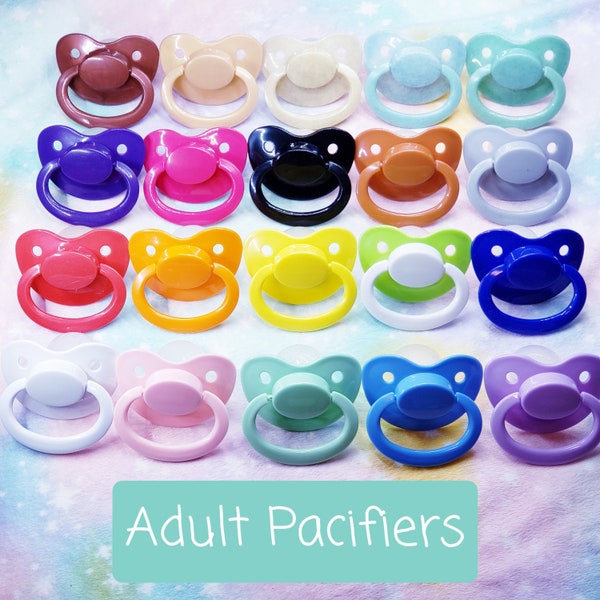 Age Regression Adult Pacifiers - Etsy